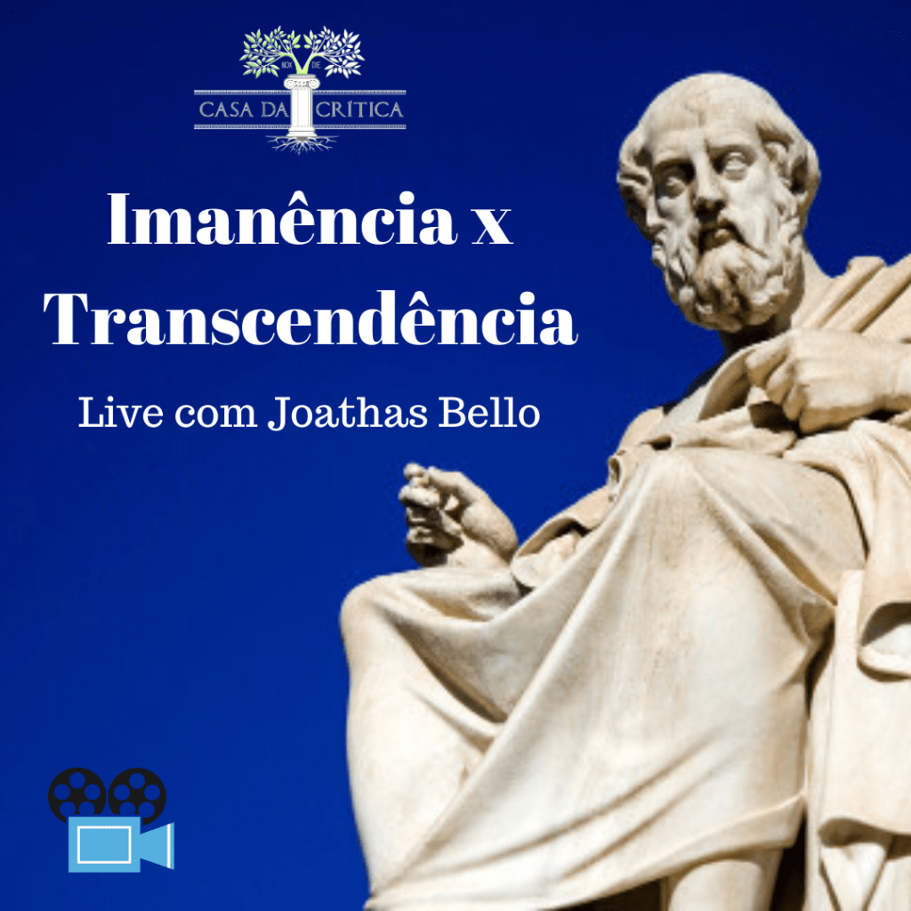 Inscrição para assistir a Live Imanência e Transcendência